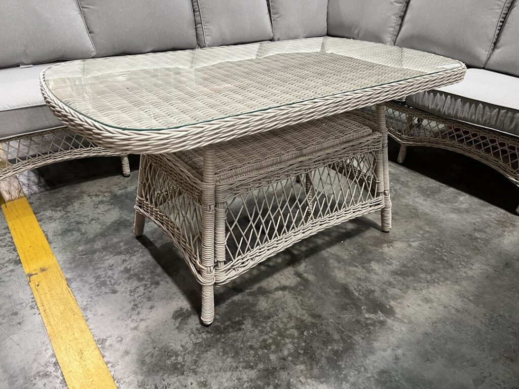 Grey Outdoor Corner Setting - Seconds Furniture